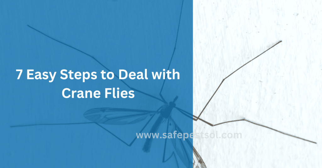 7 Easy Steps to Deal with Crane Flies - Safe Pest Sol